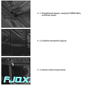 HUNTVP Bike Travel Bag Bicycle Transport Carrying Case with a Carry Bag for 26-29inch Folding Bike Foldaway Bicycle