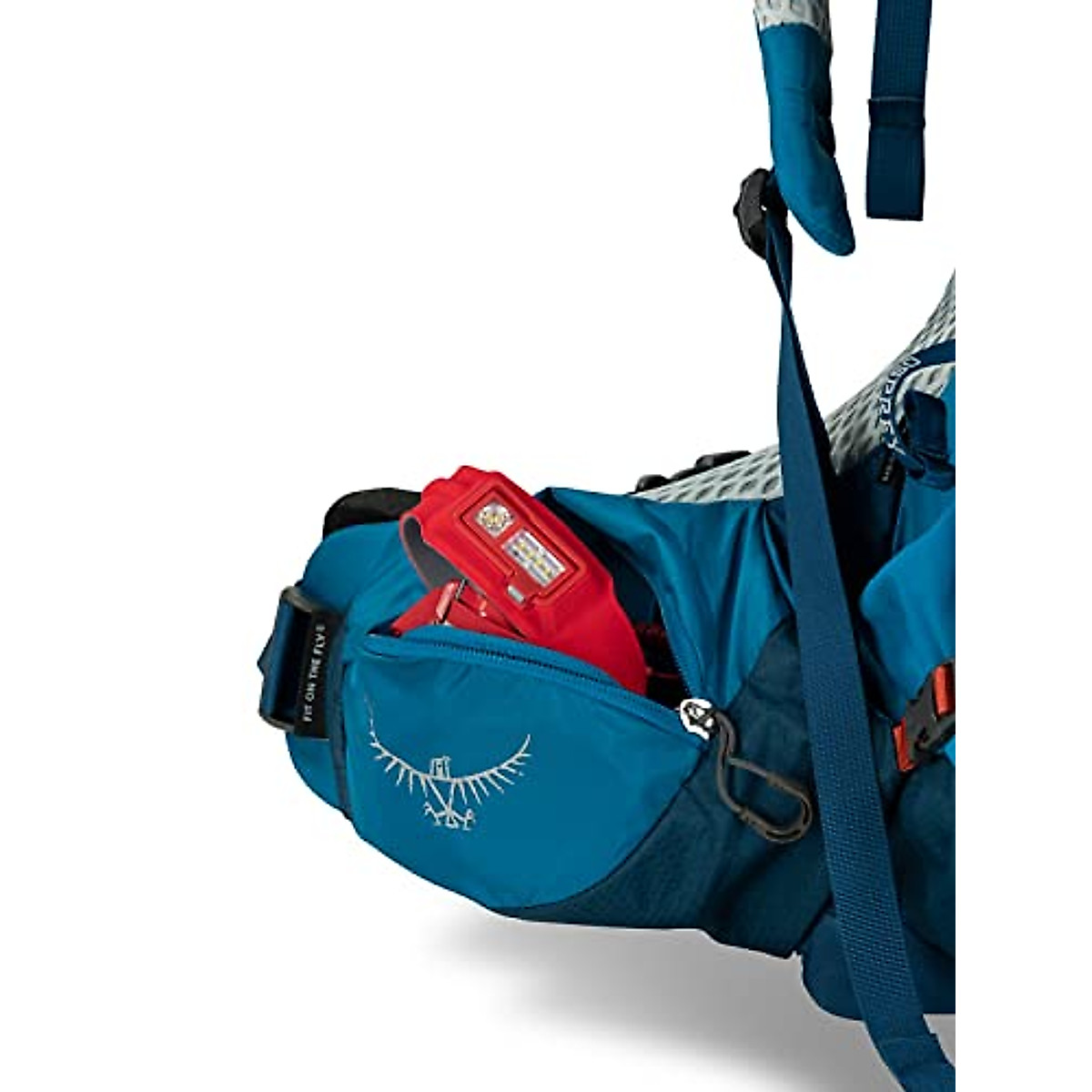 Osprey Atmos AG LT 65L Men's Backpacking Backpack, Scenic Valley/Green Peppercorn, Small/Medium