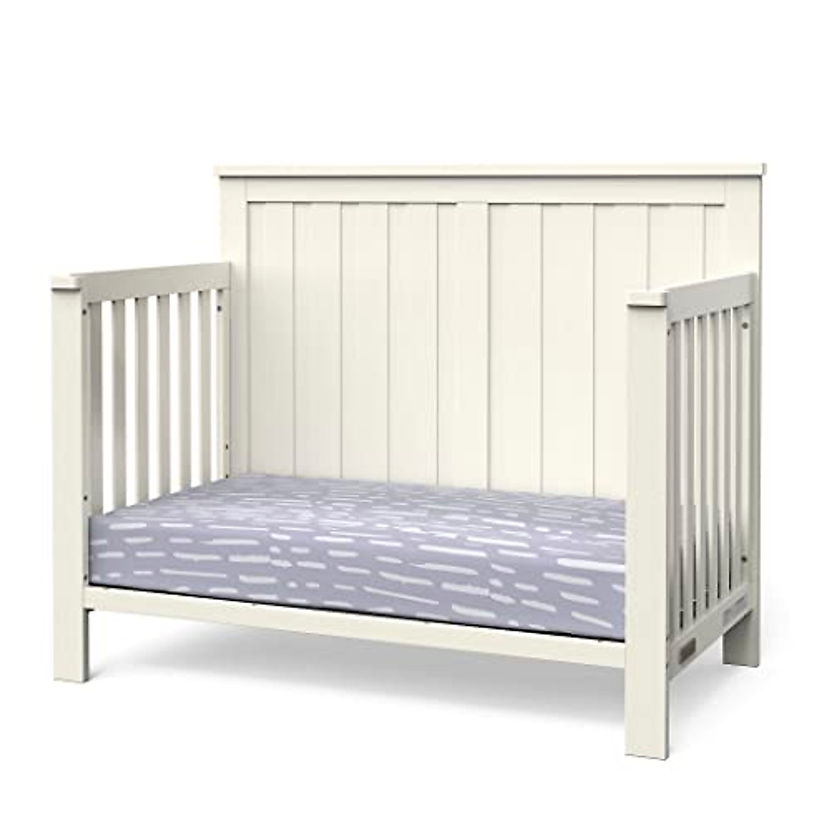 Child Craft Calder 4-in-1 Convertible Baby Crib, Brushed Cotton