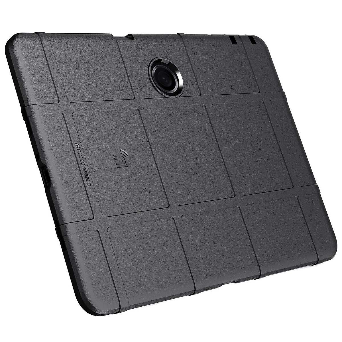 Case for OnePlus Pad 11.6" Tablet (2023), Nakedcellphone Special Ops Tactical Armor Rugged Shield Protective Cover [Anti-Fingerprint, Matte Grip Texture] with Stylus Holder Slot - Matte Black