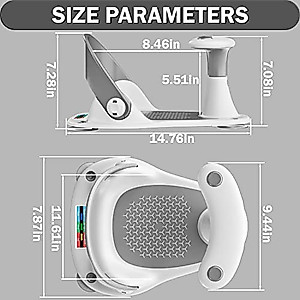 Baby Bath Seat,Baby Bathtub Seat for 6 Months & Up, Infant Bath Seat with Secure Suction Cups, Non-Slip Toddler Bath Seat TOPMINO