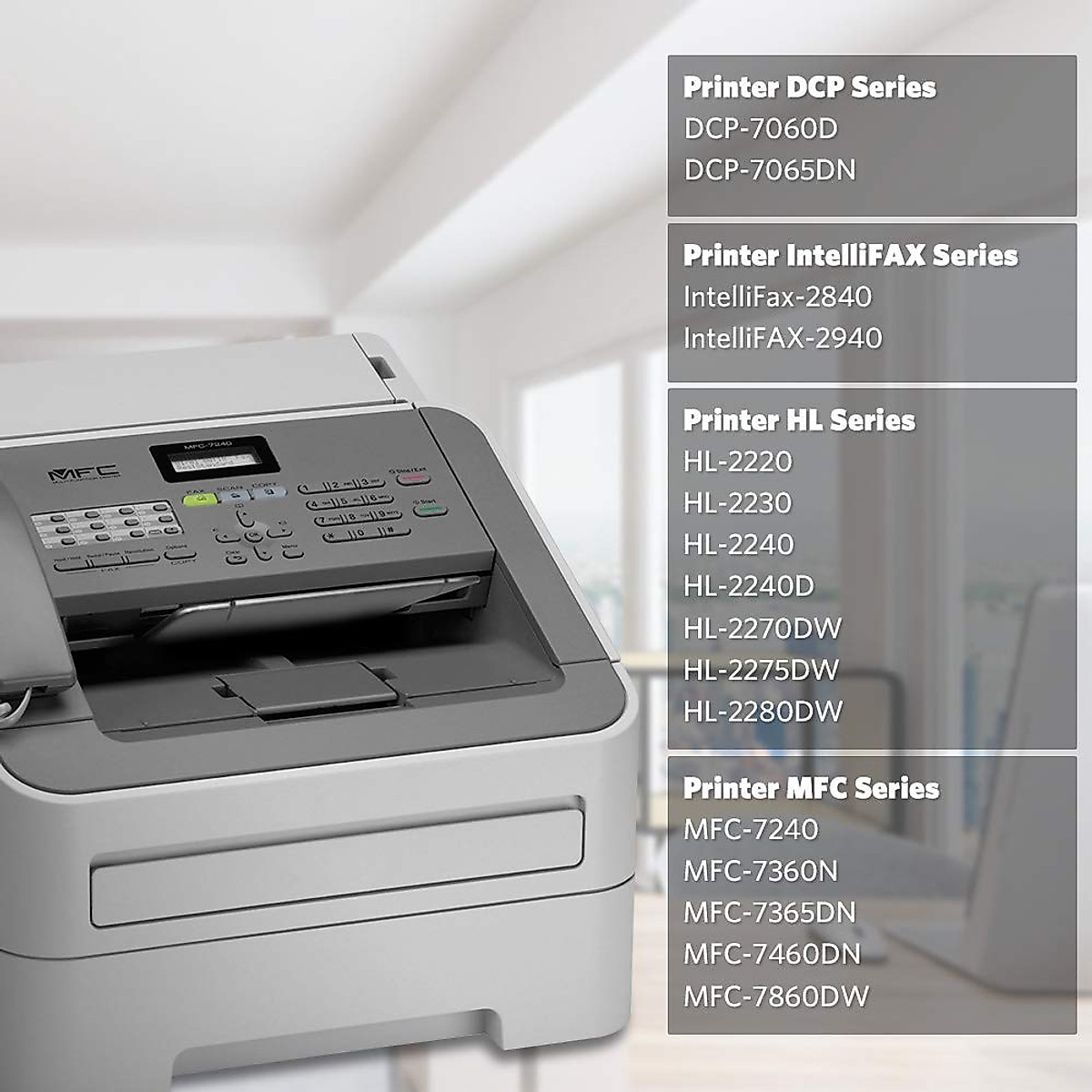 v4ink Compatible Toner Cartridge Replacement for Brother TN450 TN420 Black Toner Cartridge High Yield Use for HL-2240d HL-2270dw HL-2280dw MFC-7360n MFC-7860dw IntelliFax 2840 2940 Printer 3 Pack