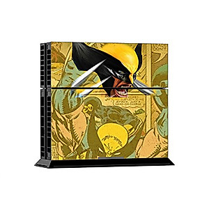 ModFreakz® Console/Controller Vinyl Skin Set - Claw Comic Guy Logan for PS4 Original