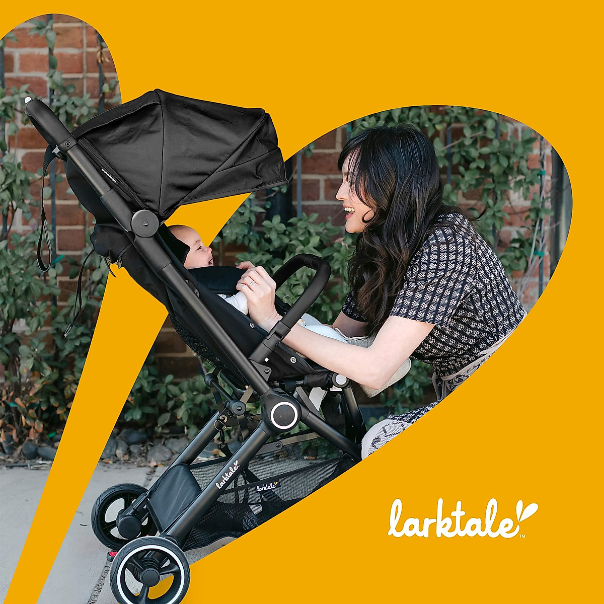 Larktale autofold Stroller | Car Seat Adapter for Maxi COSI Micro AP, Pebble, Cabrio Fit, Citi, Clek Liing/Liingo and Nuna Pipa Infant car Seats