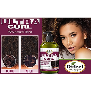 Difeel Ultra Curl with Argan & Shea Butter - Curl Boosting Conditioner 12 oz.