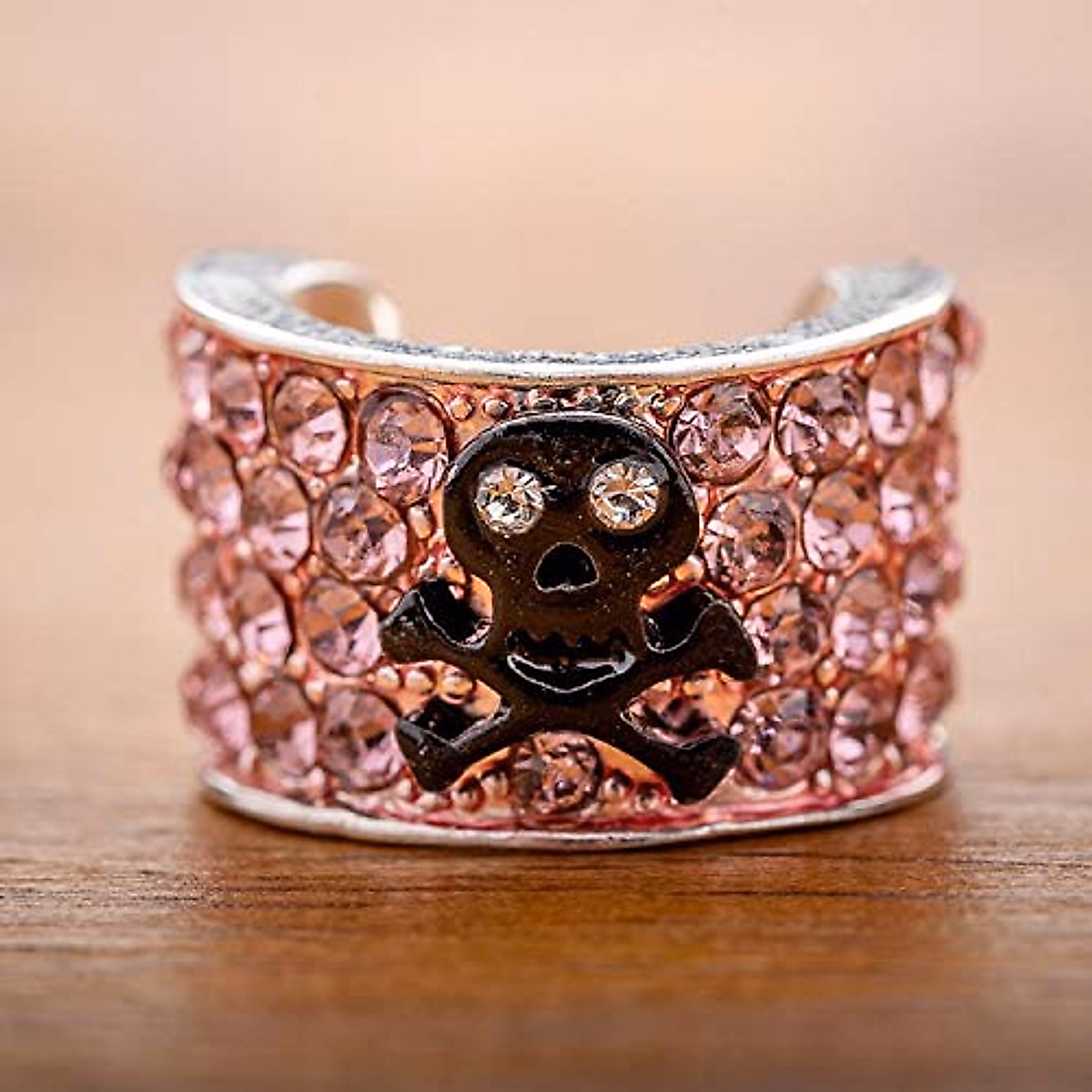 Charmed Stethoscope Charm, Skull and Crossbones