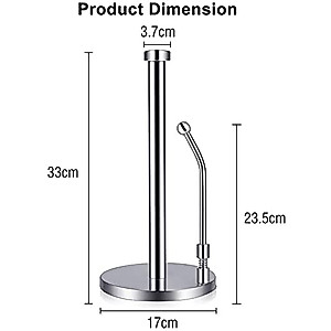 Kitchen Paper Roll Holder Paper Towel Rack Dining Table Kitchen Paper Roll Holder Vertical Paper Towel Storage Rack