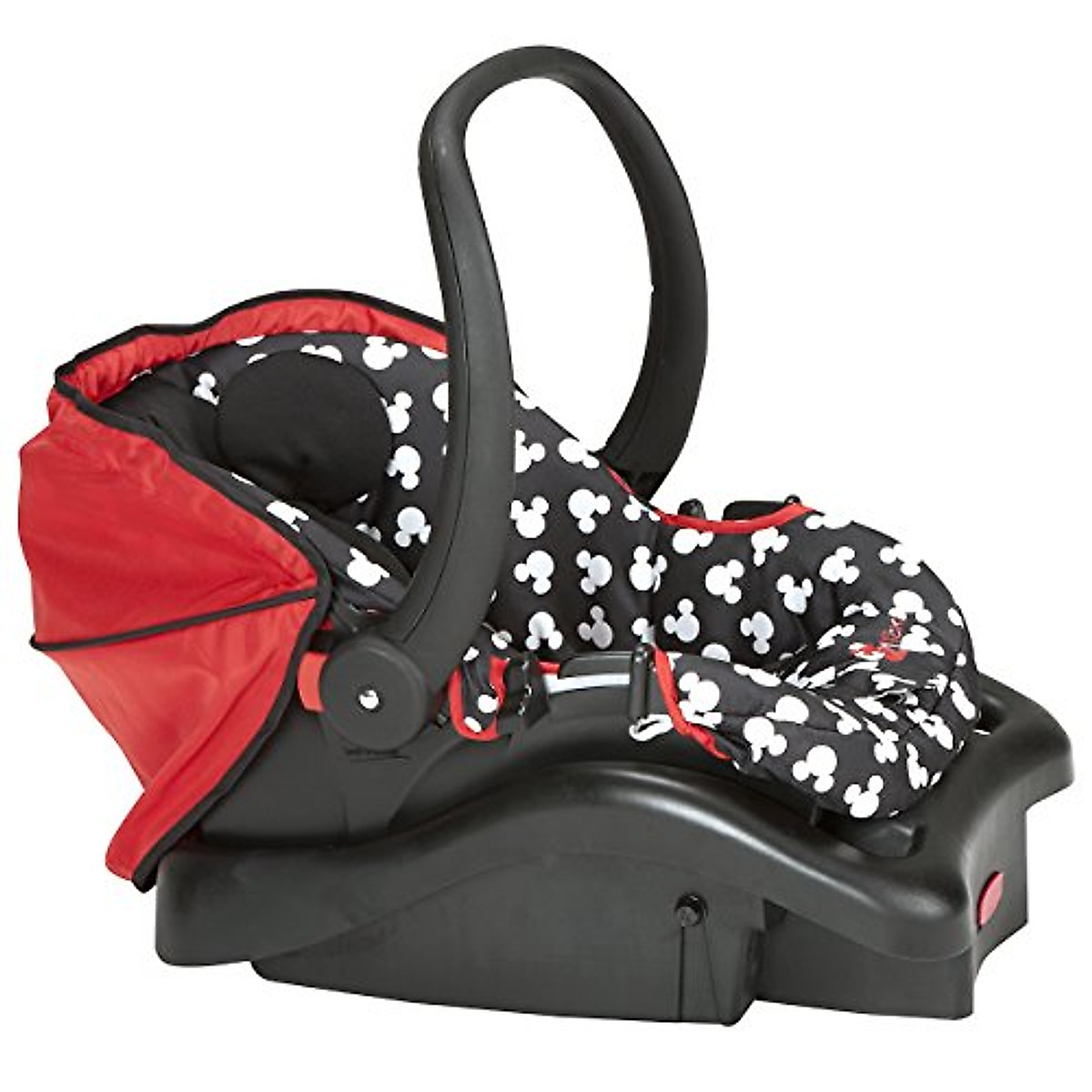 Disney Light 'n Comfy Luxe Infant Car Seat, Mickey Silhouette