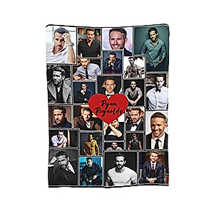 Throw Blanket Ultra-Soft Cozy Throw Blanket Flannel Blankets for Couch Bed Living Room (Black, 50"X40")