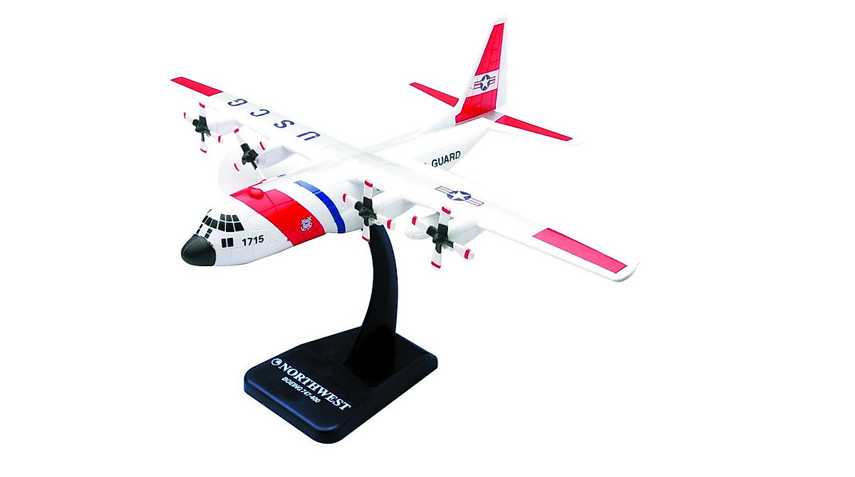 Lockheed C-130 US Coast Guard Model Kit - 1/130 Scale | NewRay