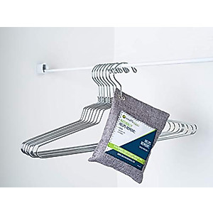 Breathe Green Bamboo Charcoal Odor Eliminator Bag (3 Bags), Activated Charcoal Odor Absorber, Natural Freshener Removes Odors and Moisture, Odor Eliminator for Home, Pets, Car, Closet, Basement, RV