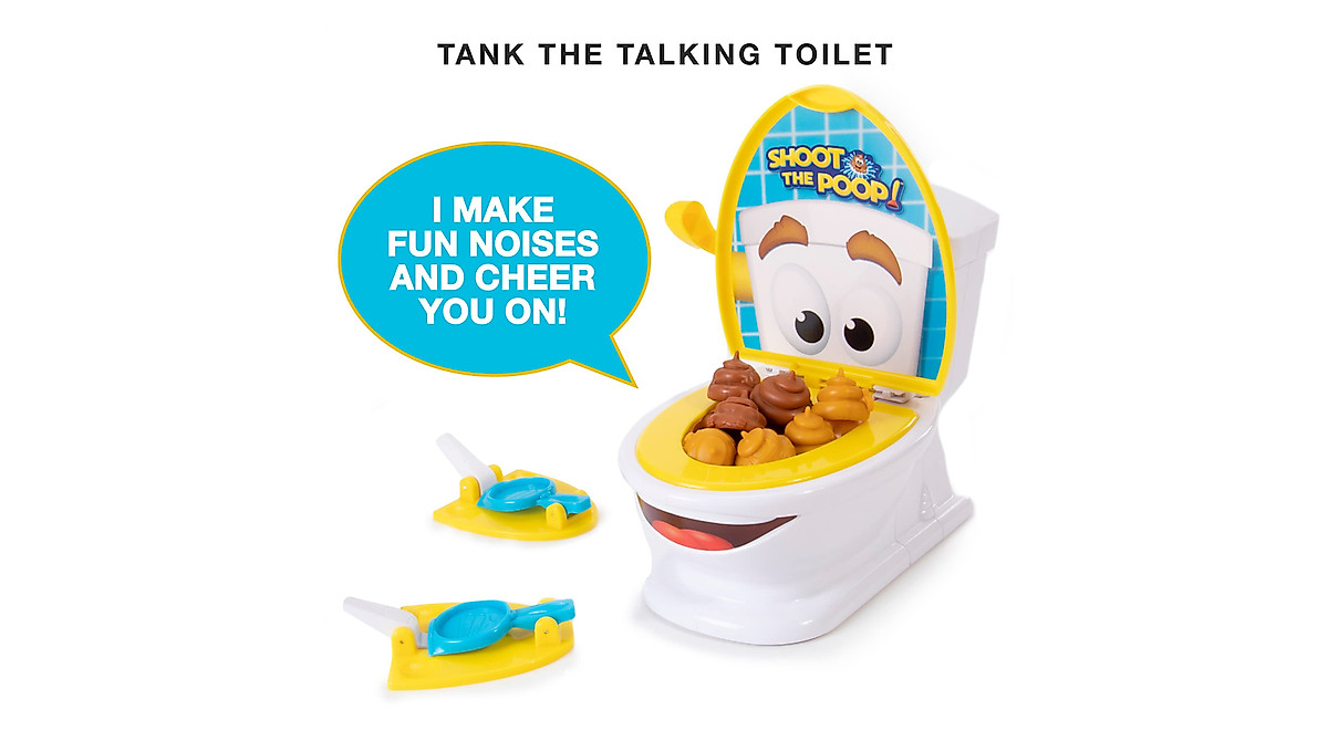 Shoot The Poop: Hilarious Family Game with Talking Toilet