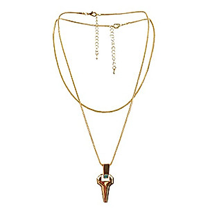 C-ZOFEK 2 PCS David Martinez Cosplay Necklaces Snake Chain Pedant Costume Accessories (David)