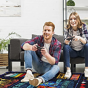 Gamer Gifts, Gifts for Gamers, Gaming Gifts Blanket, Cool Gamer Gifts for Men Teen Boys Boyfriend, Video Game Gifts, Best Gamer Gift Ideas, Gamer Room Decor Gift, Game Lovers Throw Blanket 60"X 50"