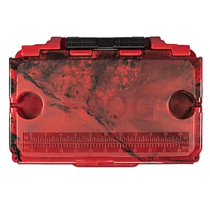 Frosted Frog 60 Quart Ice Chest Heavy Duty High Performance Roto-Molded Commercial Grade Insulated Cooler with Telescoping Handle and Wheels (Red Camo)