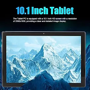 SHYEKYO Tablet, Supports Multitasking 16GB 1TB 4G LTE Tablet 100-240V for Home for Android 13 (US Plug 100‑240V)