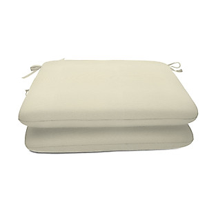 Naturesroom Sunbrella Patio Cushions - (2 Pack) - 20" W x 18" L x 2.5" T, Outdoor Chair Cushion with Comfort, Style & Durability Designed for Outdoor Living - Made in The USA