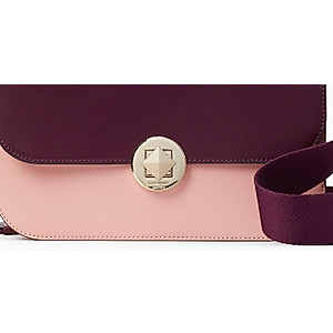 kate spade handbag for women Audrey flap crossbody, Pink multi