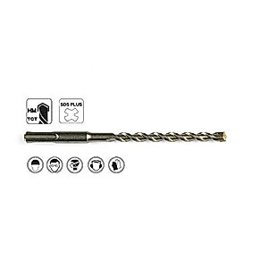 10PCS, 5/32" x 7" SDS Plus Hex Rotary Hammer Drill Bits for Concrete Screw, Rotary Drill Bit 5/32, SDS Plus Bits