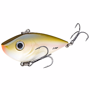 Strike King (REYESDTT34-477) Red Eyed Shad Tungsten 2 Tap Fishing Lure, 477 - The Shizzle, 3/4 oz, Tungsten Sound Chamber