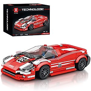 MISINI 680 Speed Racing Car Building Blocks Set, MOC Sports Car Building Kit, Cool Toy for Kids，Boys, and Girls Ages 6+, Gifts Building Blocks Set Car(355 Pcs)
