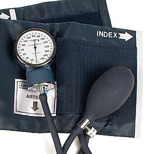 Lumiscope Deluxe Aneroid Sphygmomanometer with Adult Cuff, 100-510 Small-Medium