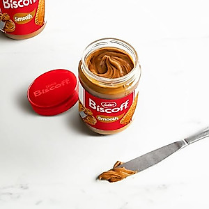 Lotus Biscoff, Cookie Butter Spread, Creamy, non GMO + Vegan, 14.1 oz, Pack of 8