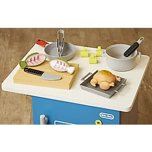 Little Tikes® Classic Cook’s Kitchen with Island 2-in1 Multi Kid Interactive 360 Degree Role Play with Style, Function, Accessories and Imagination Fun for Kids Boys Girls Ages 3-8 Years