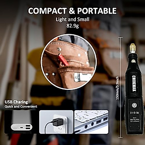 CHOKMAX Cordless Rotary Tool, 3.7V Li-ion Mini Rotary Multi-Tool Kit with 42pcs Accessories Electric Rotary 16000rpm Speed DIY Grinder for Polishing, Cleaning and Engraving