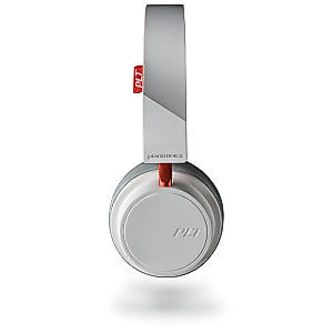 Plantronics BackBeat 500 Wireless Bluetooth Headphones - Lightweight Memory Foam Headband and Earcups - Compatible with iPhone, iPad, Android, and Other Smart Devices - White