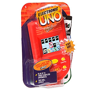 Basic Fun UNO Electronic Handheld Game with Full Color Screen