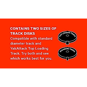 YakAttack DoubleHeader with Dual RotoGrip Paddle Holders - Black