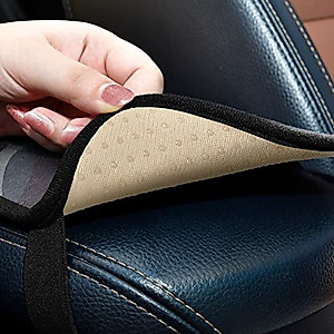 litebear Auto Center Console Pad Car Armrest Seat Box Cover Protector Universal Fit Blue Navy Cerulean M