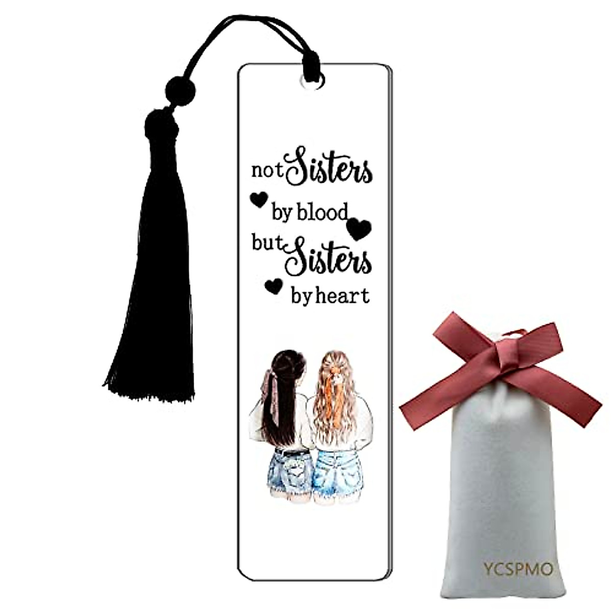 Sister Gifts from Sisters Christmas Gifts for Women Bookmarks for Book Lovers Sister Birthday Gifts Friendship Gifts Big Sister Best Friend Sister in Law BFF Little Sister Bestie Relationship Gift
