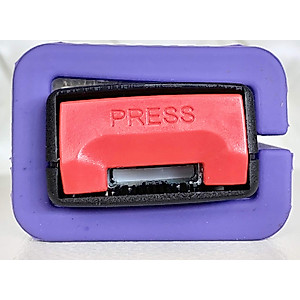 BPA-Free Car Seat Belt Buckle Booster - Raises and Stabilizes Your Receiver - Fun Kid Safety Sticker Gift (Short (Snaps Around Buckle), 1-Pack)