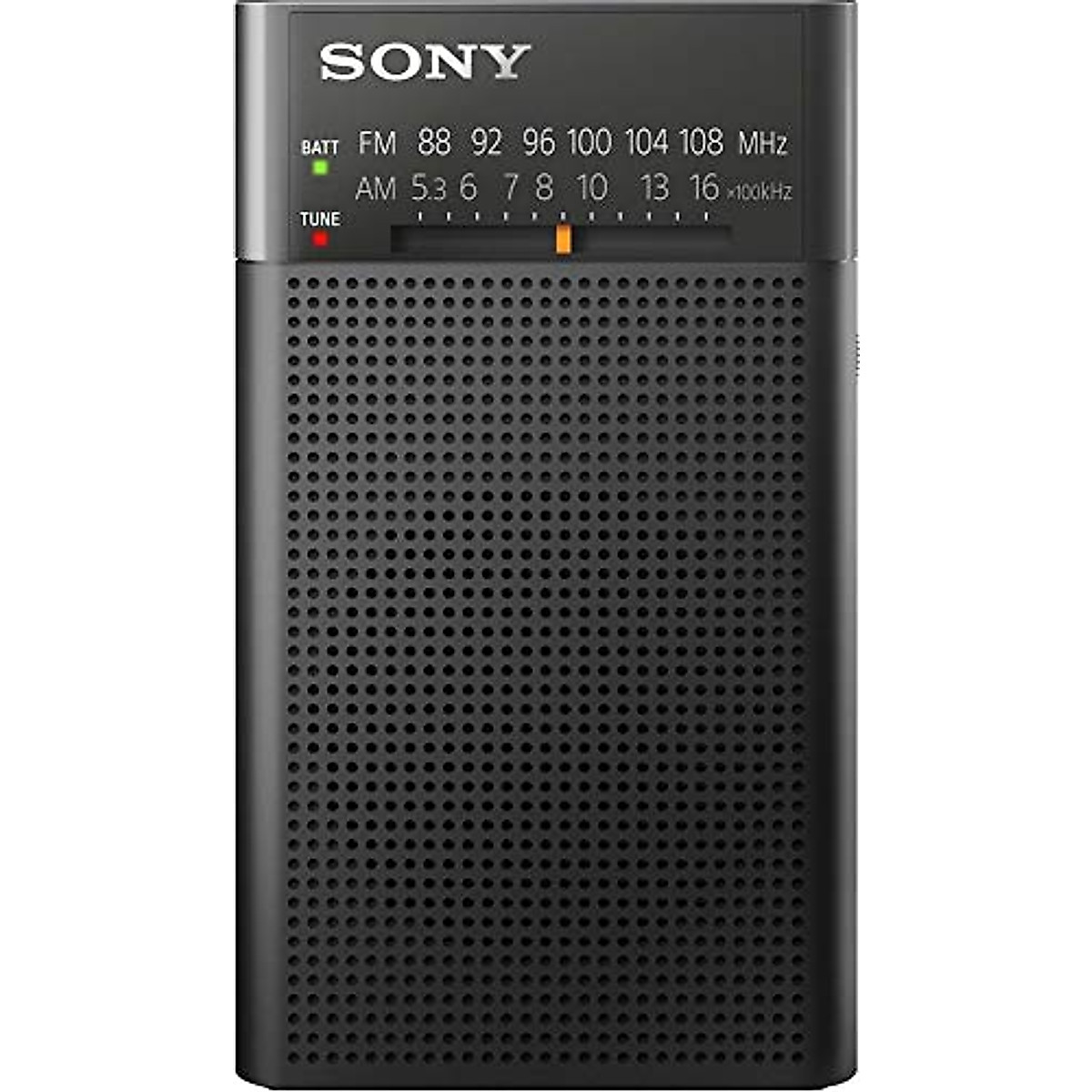 Sony ICFP26 Portable AM/FM Radio (Black) Bundles (Battery Bundle)