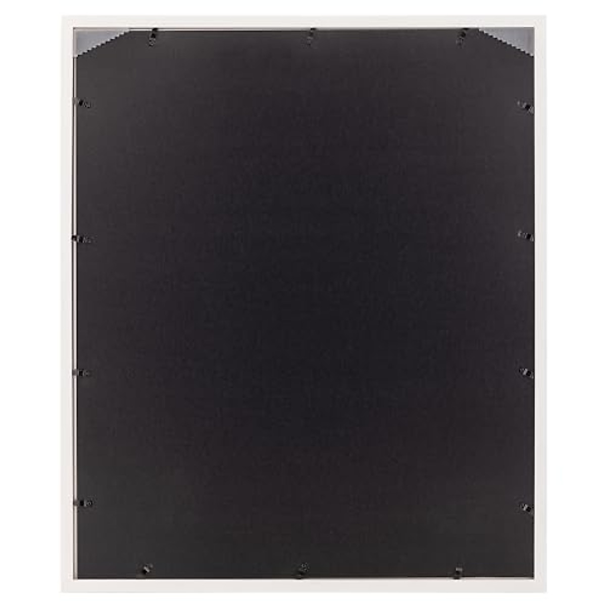 Gallery Solutions - 20"x24" White Frame - Double White Mat - Wall/Tabletop Display - Perfect Fit for 16"x20" Photos - Versatile Mounting Options - Rectangular Tabletop - Poster Frame