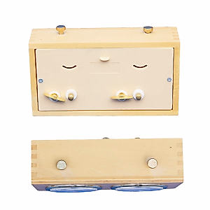 Professional Chess Timer, Professional Competition Mechanical Analog Chess Clock, I-GO Count Up Count Down Timer, No Battery Needed