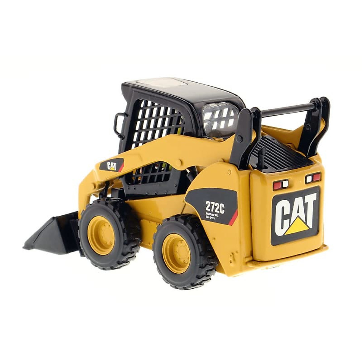 1:32 Caterpillar 272C Skid Steer Loader - Core Classics Series by Diecast Masters - 85167C (Comes with Pallet Fork and Grapple Bucket Attachment)