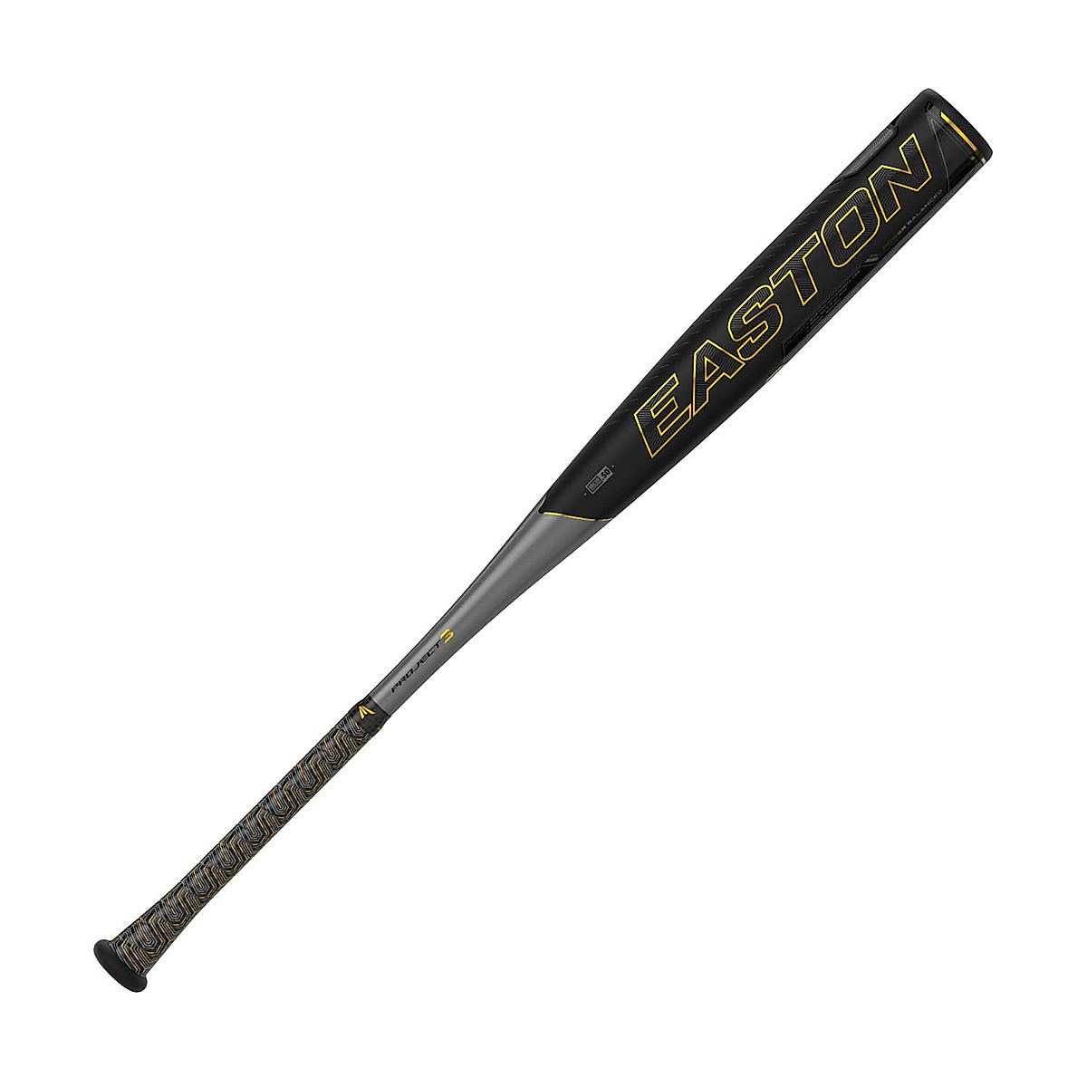 Easton Project 3 Alpha -3 BBCOR Baseball Bat | 33 inch / 30 oz | 2019 | 1 Piece Aluminum | Carbon-Core | ATAC Alloy | VRS COR | Speed End Cap, Multi (8065555)