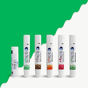 Olita Mineral Lip Balm with Broad Spectrum SPF 15 - Moisturizing & Hydrating, All-Natural & Reef-Safe - Untinted, Flavor-Free