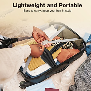 SUPHOMING Hair Dryer, Professional Negative Ions 2200W Blow Dryer, Lightweight Portable Travel Ceramic Hairdryer with Diffuser & Volume Styling Nozzles