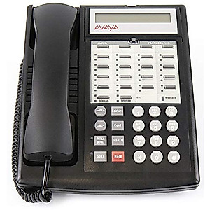 Avaya Partner 18D Phone - Black (Renewed)