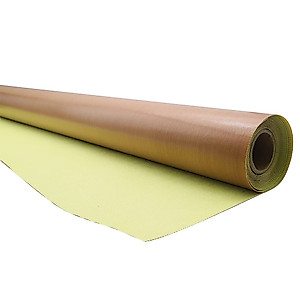 36 in x 15 ft Self-Adhesive PTFE Roll 5 Mil Heat Press Cover Roll PTFE Coated Heat Resistant Fabric
