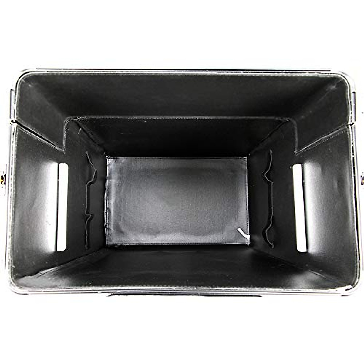 Ver Beauty 3-in-1 Professional 4 Removable Wheels Rolling Aluminum Art Craft Supplies Makeup Tattoo Artist Tool Case Organizer Easy-Slide Extendable Trays with Dividers Mirror, Black Dot