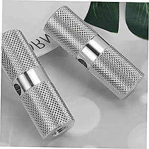 3 Pairs Footrest Lever bmx foot pegs mtb pegs Rocket Foot Peg aluminum bmx pegs Front Rear Axle Foot Peg Pedal Foot Peg Aluminum Foot Peg bike Spikes hook up universal Pedestal