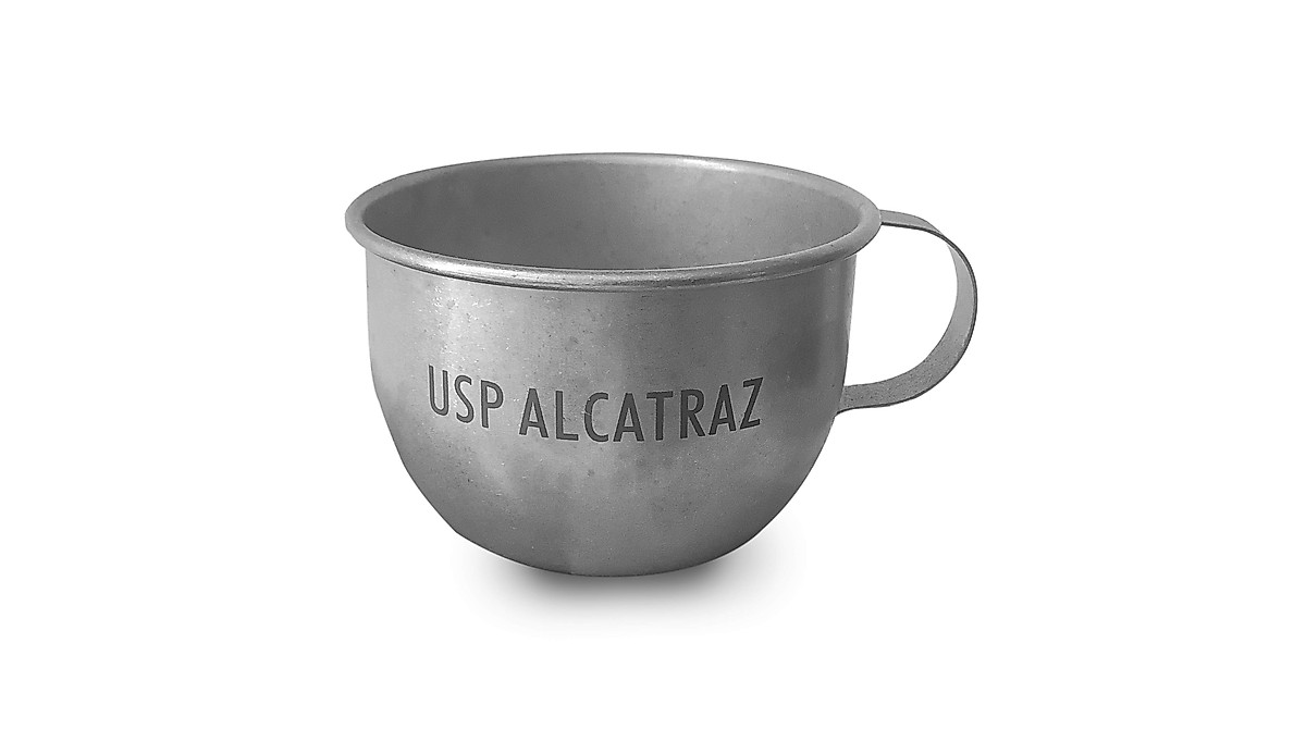 Alcatraz Inmate Cup Replica - Stainless Steel History