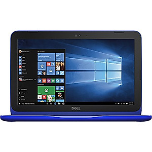 Dell Inspiron 11.6" Laptop Intel Celeron 2GB Ram 32GB eMMC Flash Memory Bali Blue I3162-0000BLU