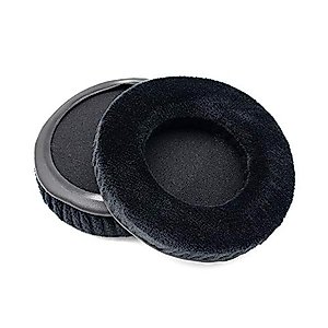Velvet Ear Pads Cushions Covers Replacement Earpads Foam Pillow Compatible with Audio-Technica ATH-AD500X ATH AD500X Headset Headphone