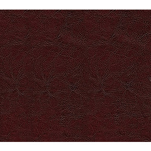 Vinyl Fabric Faux Leather Victoria Distressed Wine Upholstery Fabric / 54" Wide/Sold by The Yard